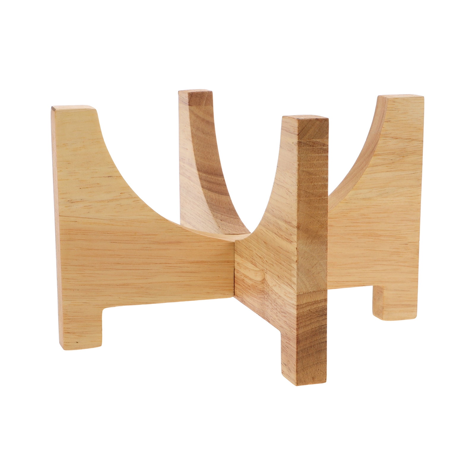 Worgeous Plant Pot Stand Wooden Flower Pot Tall Stand Desktop Rustic ...