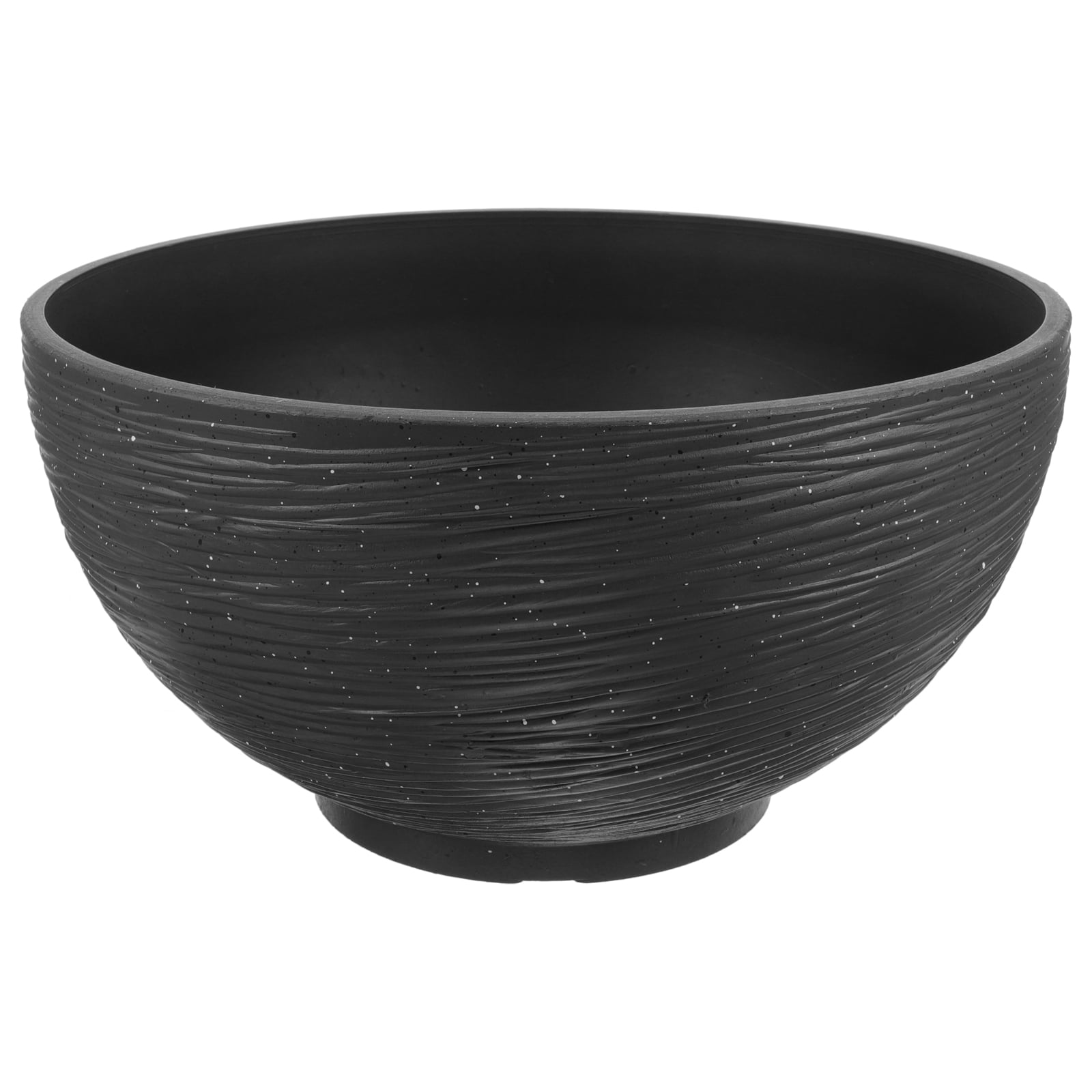 Worgeous Plant Pots with Saucer Imitation Stone Lotus Basin - Walmart.com
