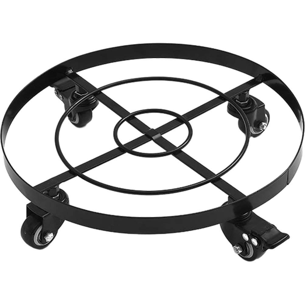 Worgeous Plant Stand Round Flower Pot Mover Movable Tray Rolling Plant ...
