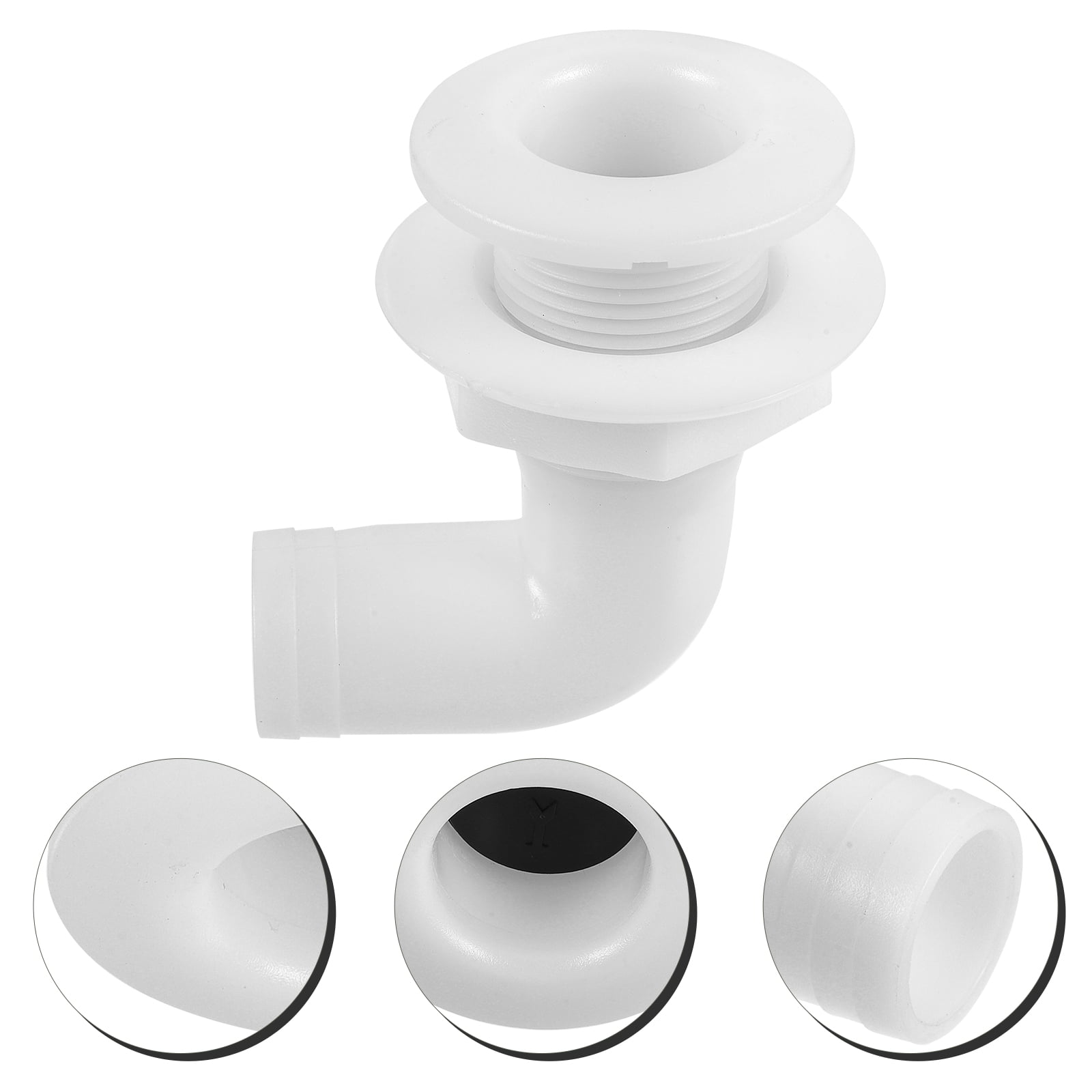Worgeous Plastic Boat Scupper Plastic Boat Overflow Drain Fitting ...