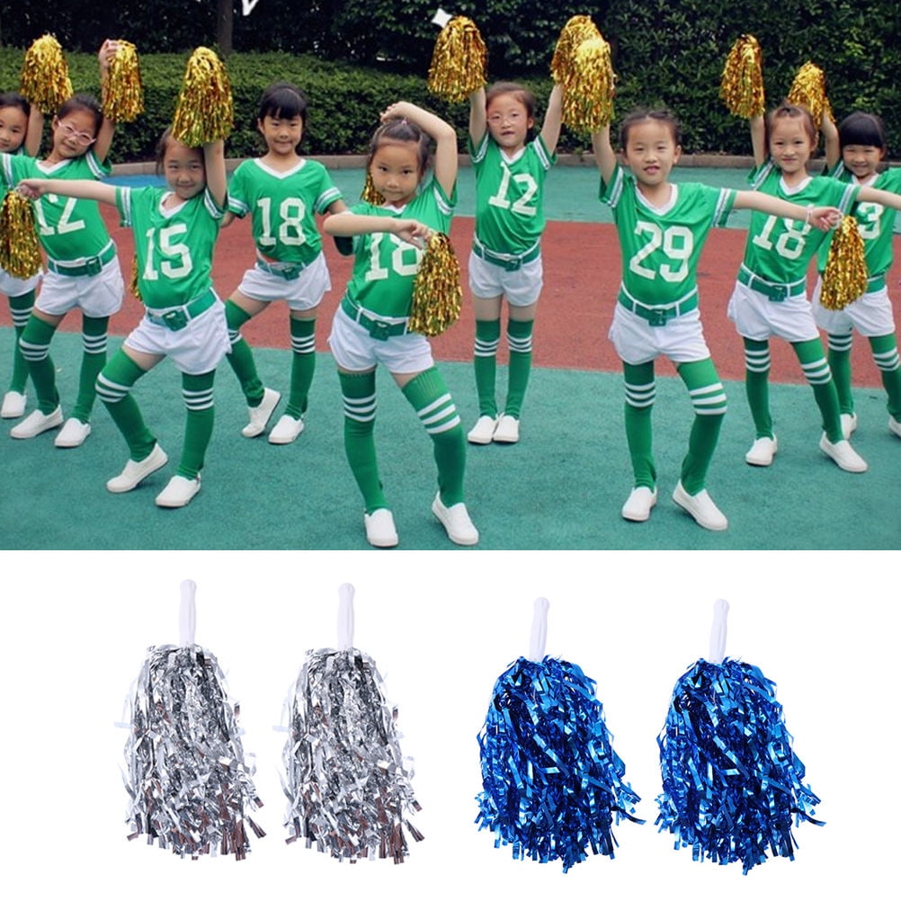 Worgeous Plastic Cheer Poms with Handle in Assorted Colors for Sport ...