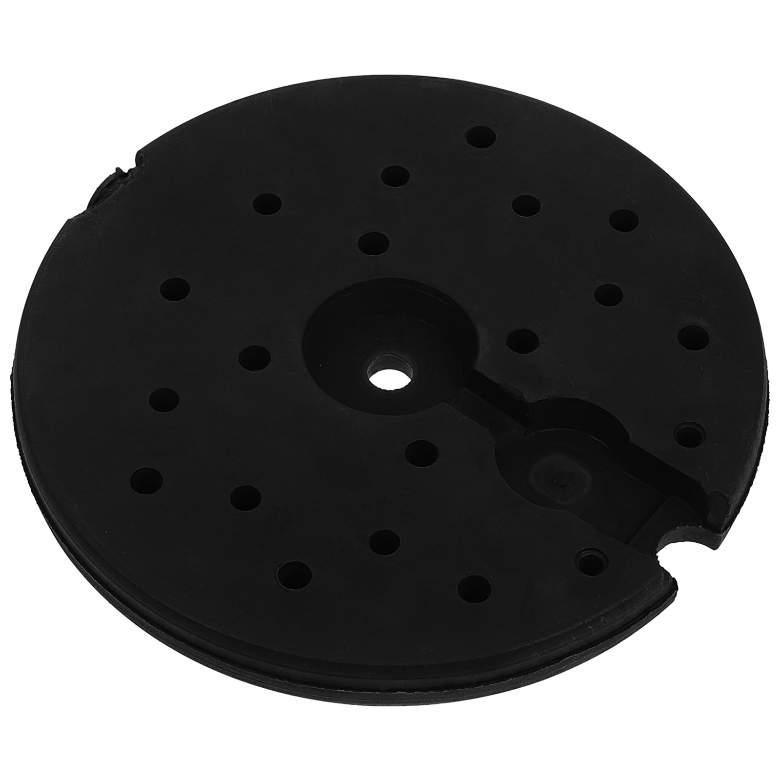 SEWCHICS Table Lamp Base Black Plastic 1Set 9.2X9.2X0.9In - Walmart.com