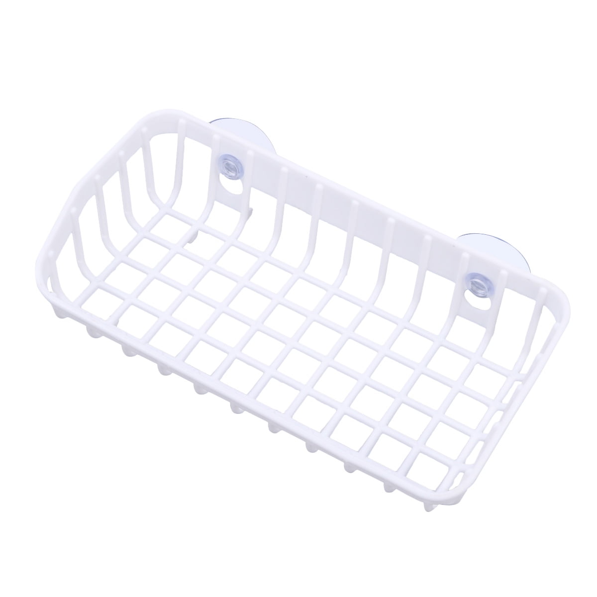 Worgeous Plastic Draining Rack for Kitchen with Double Sucker and ...