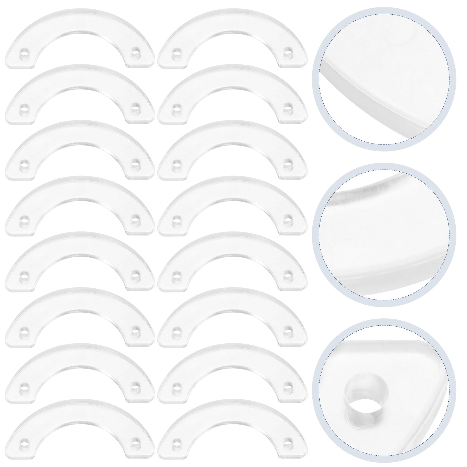 Worgeous Plastic Drawer Stoppers for Dresser Transparent Color Easy ...