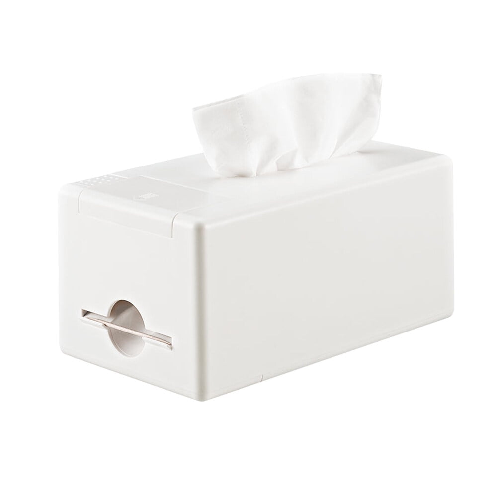 Worgeous Plastic Napkin Holder Multifunctional Tissue Paper Box ...
