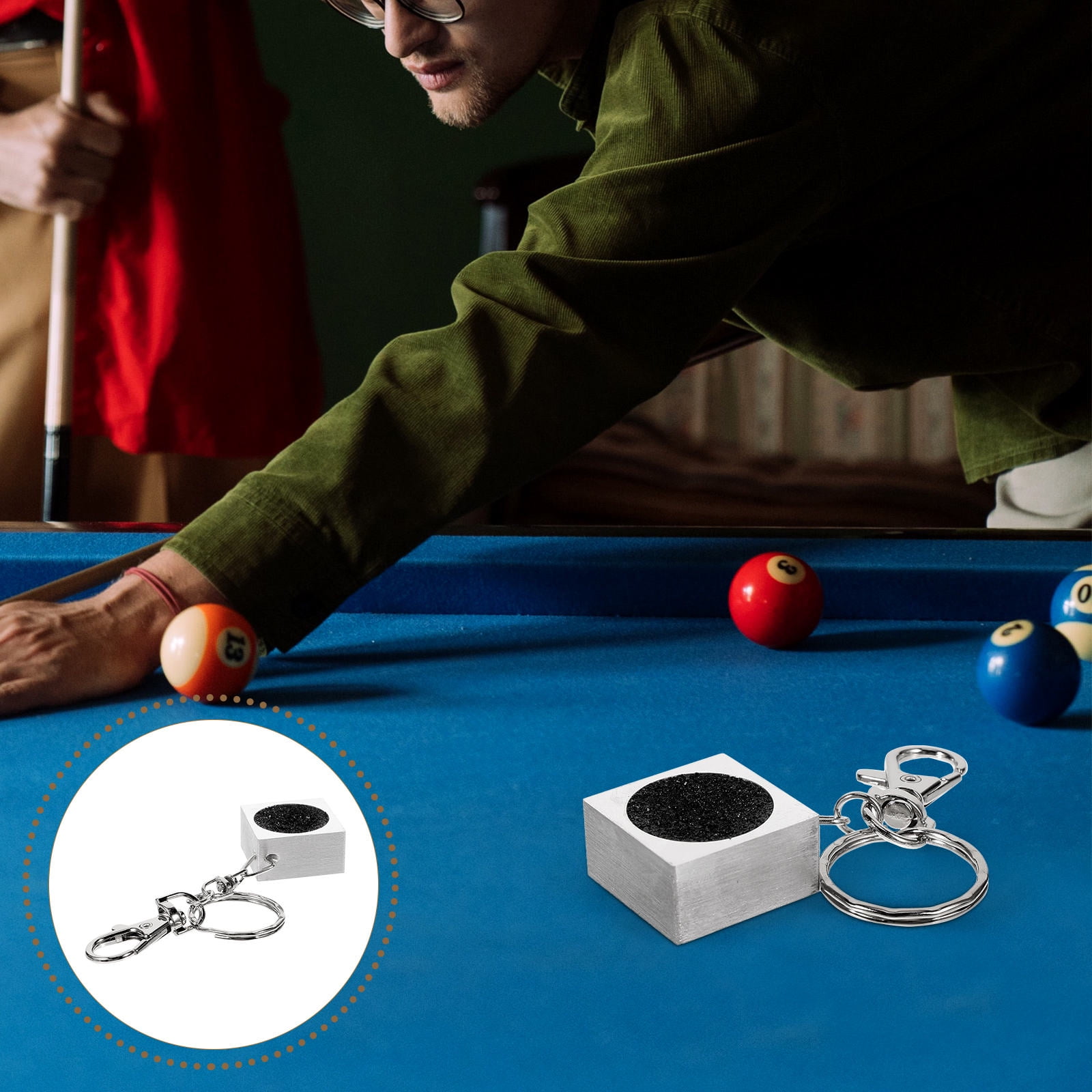 Worgeous Pool Cue Sander Billiards Head Repair Tool Shaper Tip Key ...