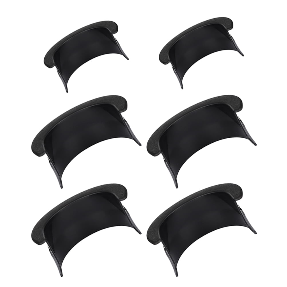 Worgeous Black Plastic Pool Table Pocket Liners Set for Billiards ...