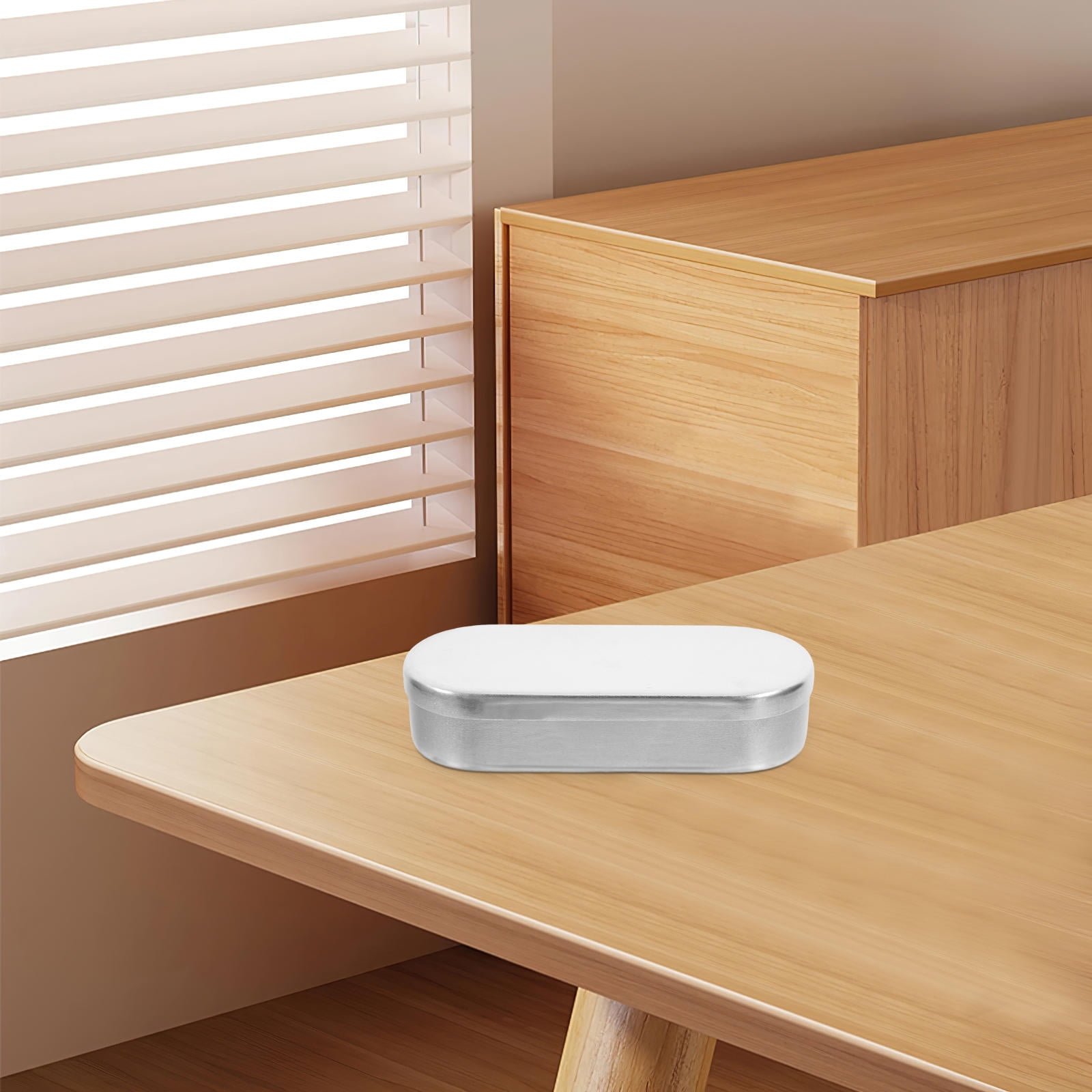 Worgeous Portable Aluminum Thermometer Storage Box for Home Use with ...