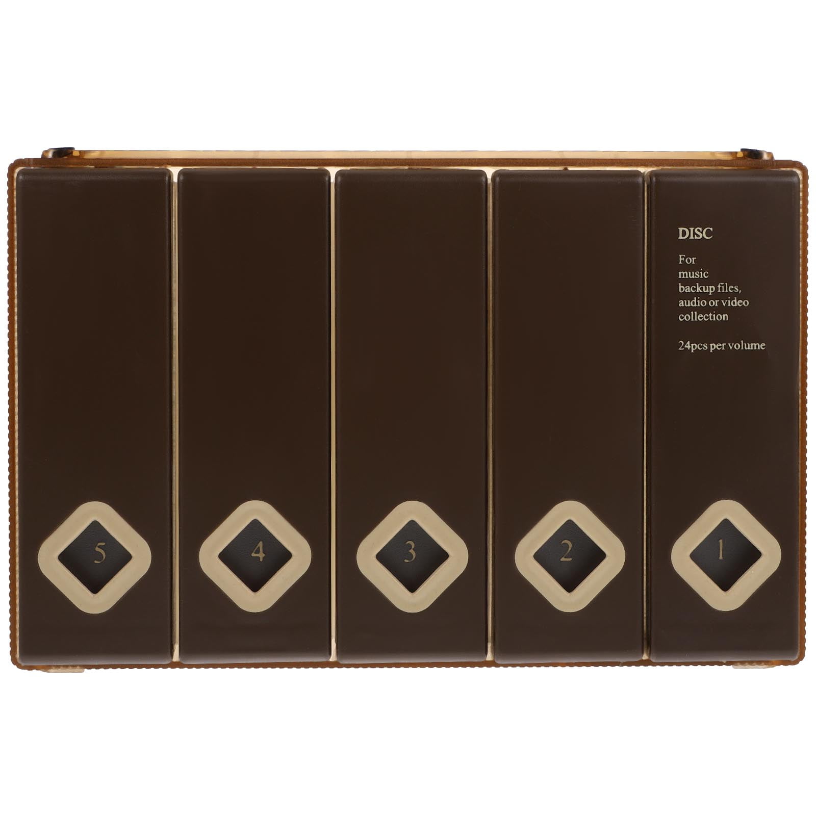 Worgeous Portable CD Storage Case CD Case CD Storage Organizer Travel ...