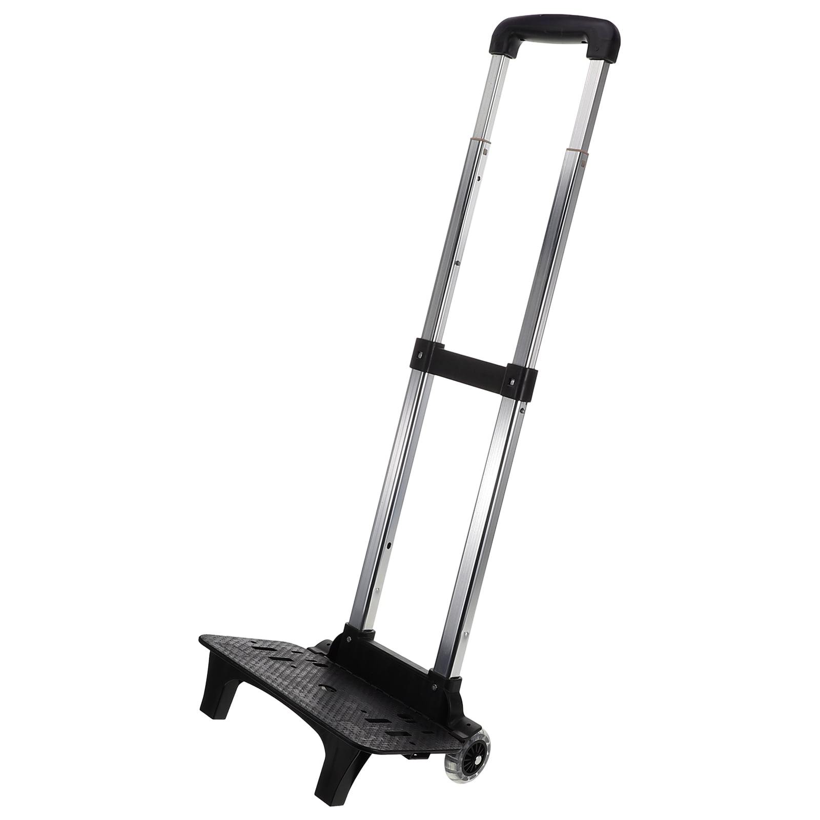 Worgeous Portable Collapsible Grocery Cart with Adjustable Luggage Cart ...