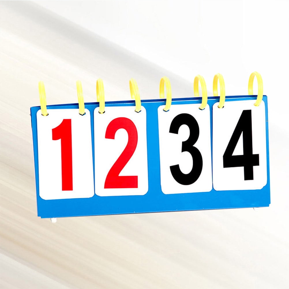 Worgeous Sports Scoreboard 4- Portable Scoring Board Multi 1Set for ...