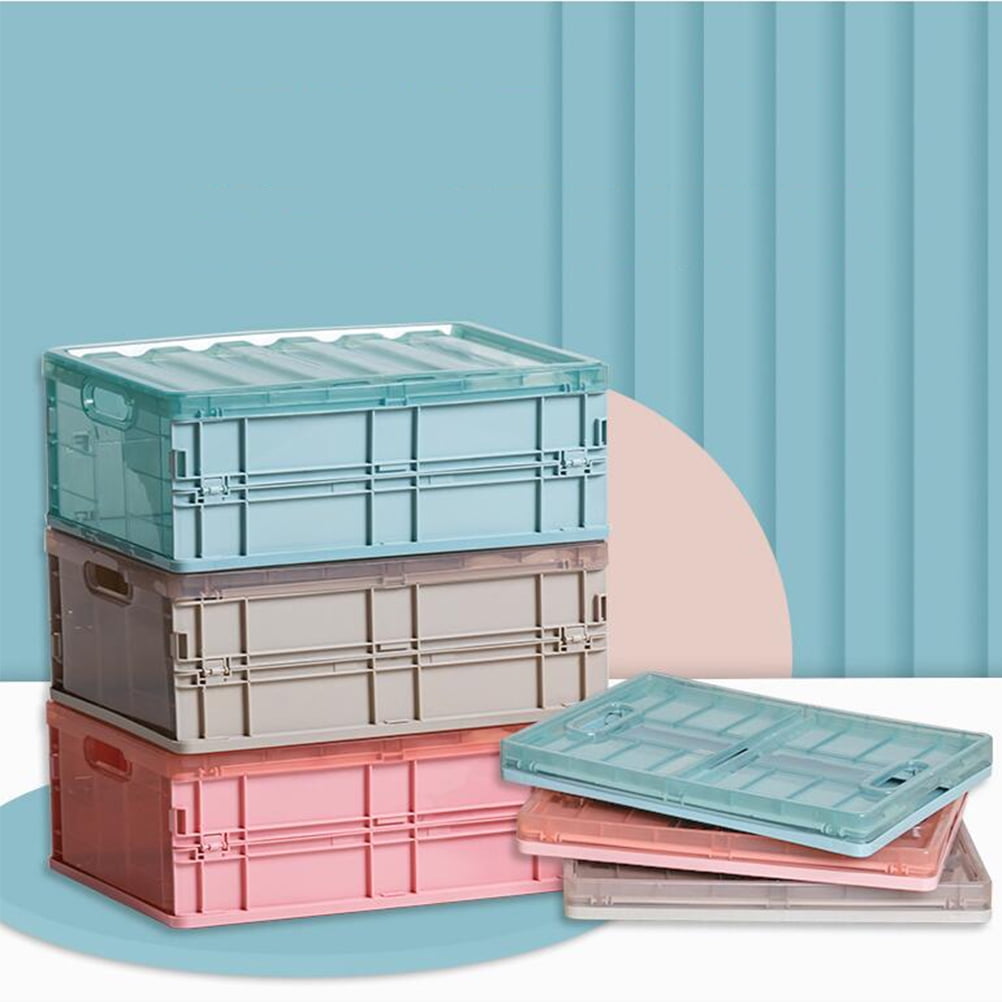 Raindrops Portable Storage Box Foldable Rectangular 1Set 8.3x5.9x3.9in ...