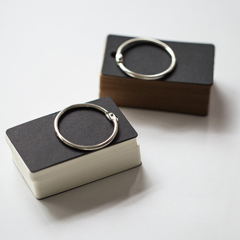 Worgeous Portable Notepad with Binder Ring Design Assorted Color Paper ...