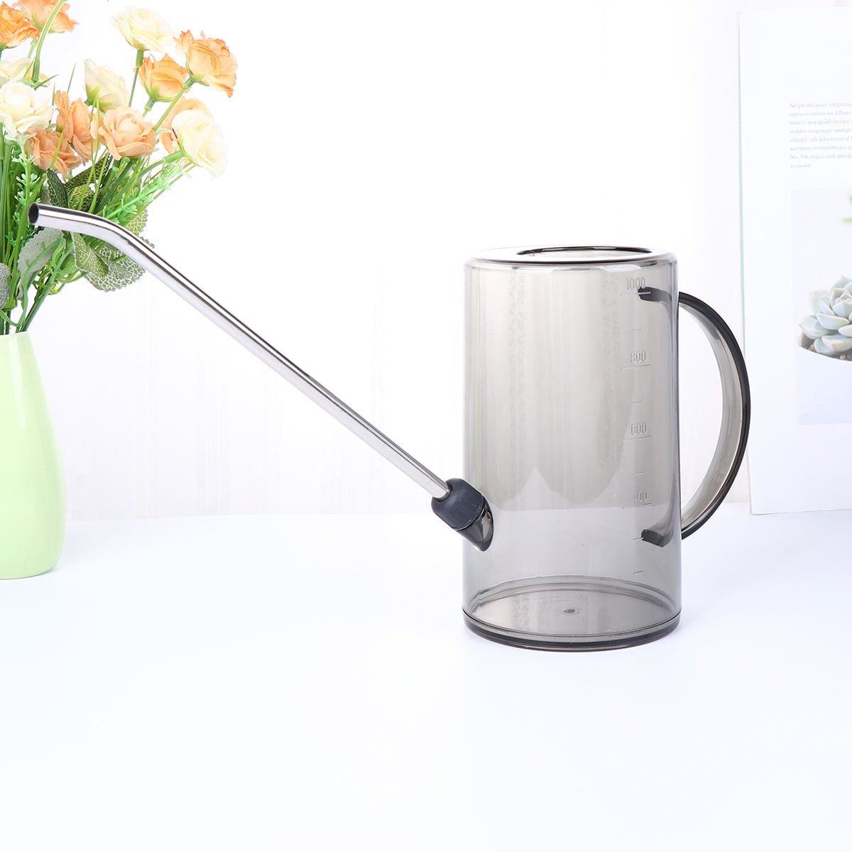 Worgeous Portable Watering Can Long Mouth Pot Garden Potted Watering ...
