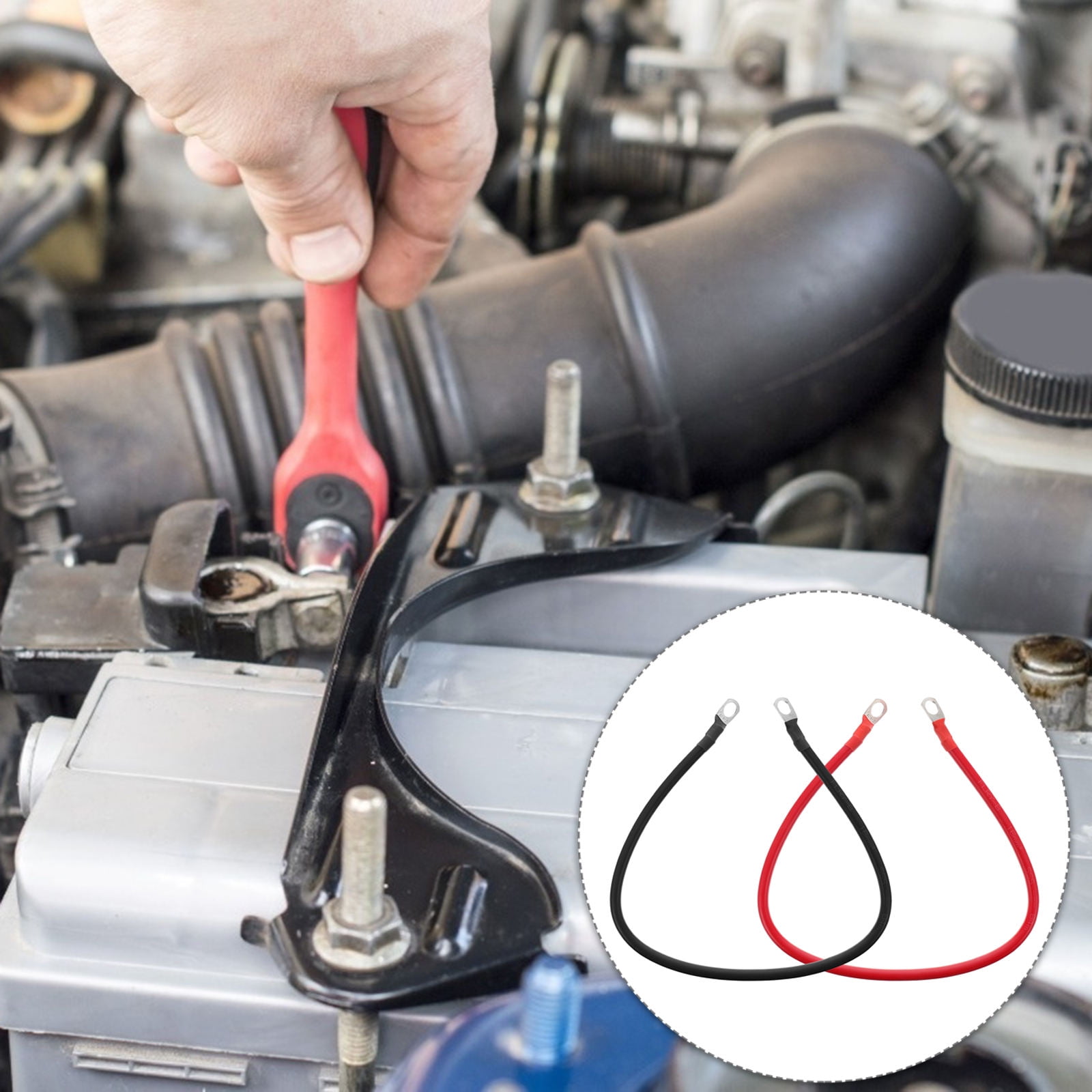 Worgeous Power Inverter Cables for Marine Boat RV Car Wiring with ...