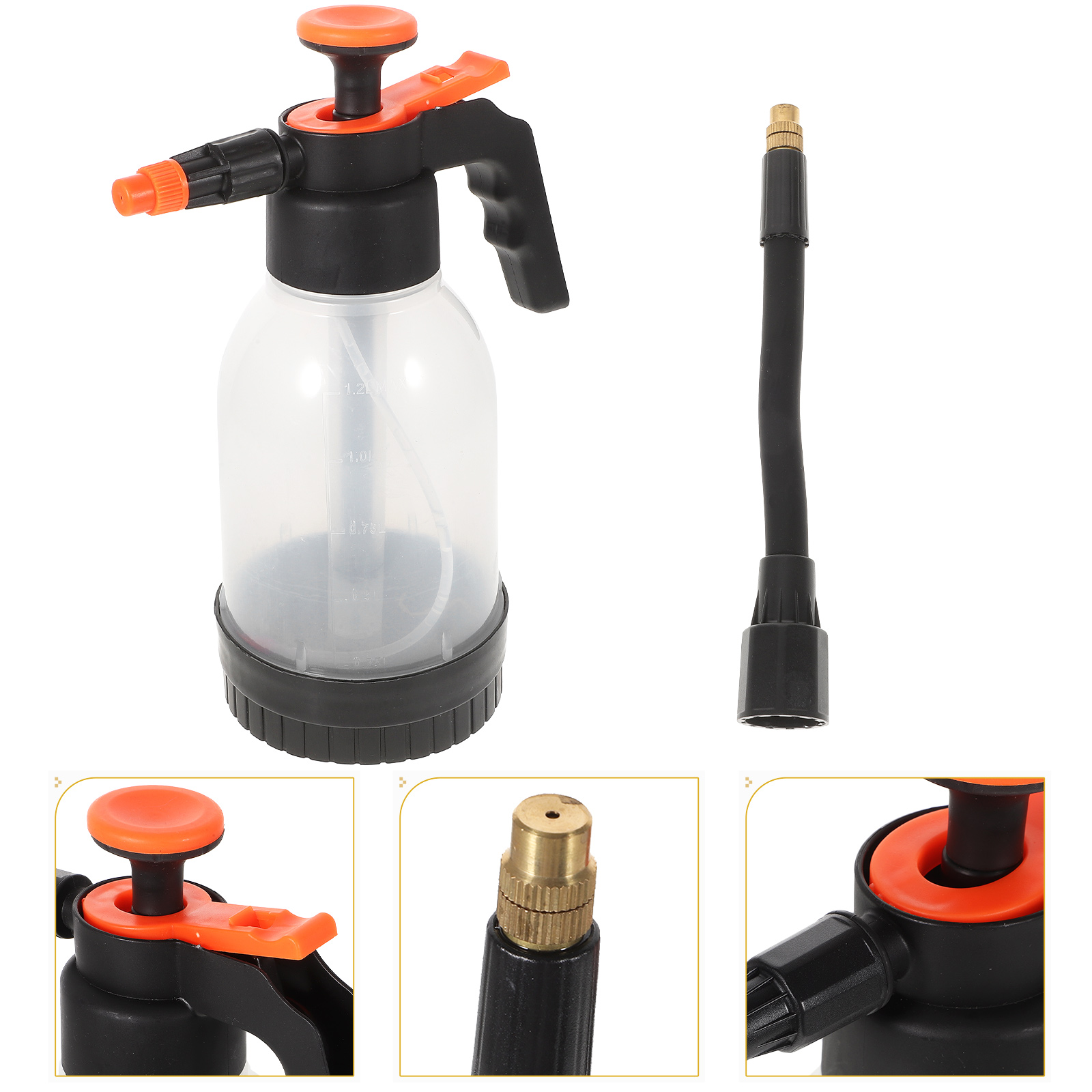 Worgeous Practical Gardening Water Bottle Hand Pressure Flower ...