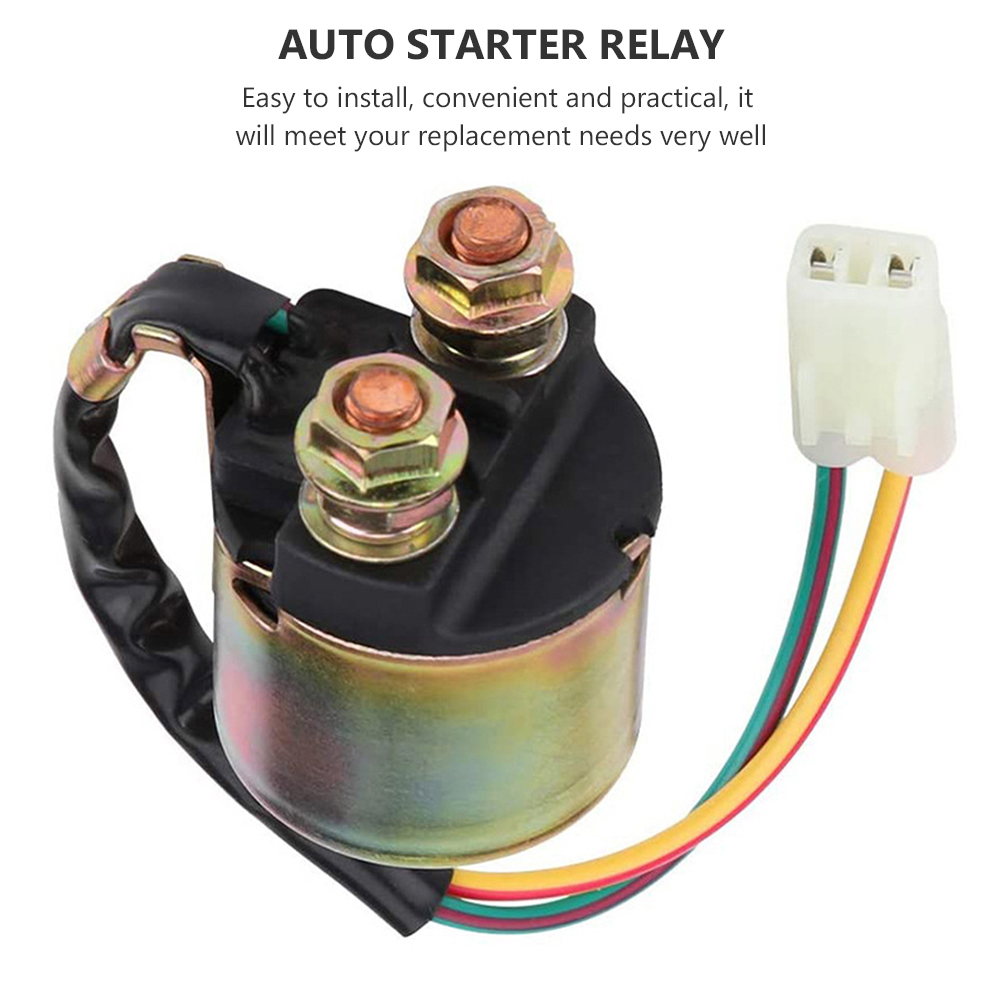 Worgeous Practical Starter Solenoid Replacement 12V Starter Solenoid ...