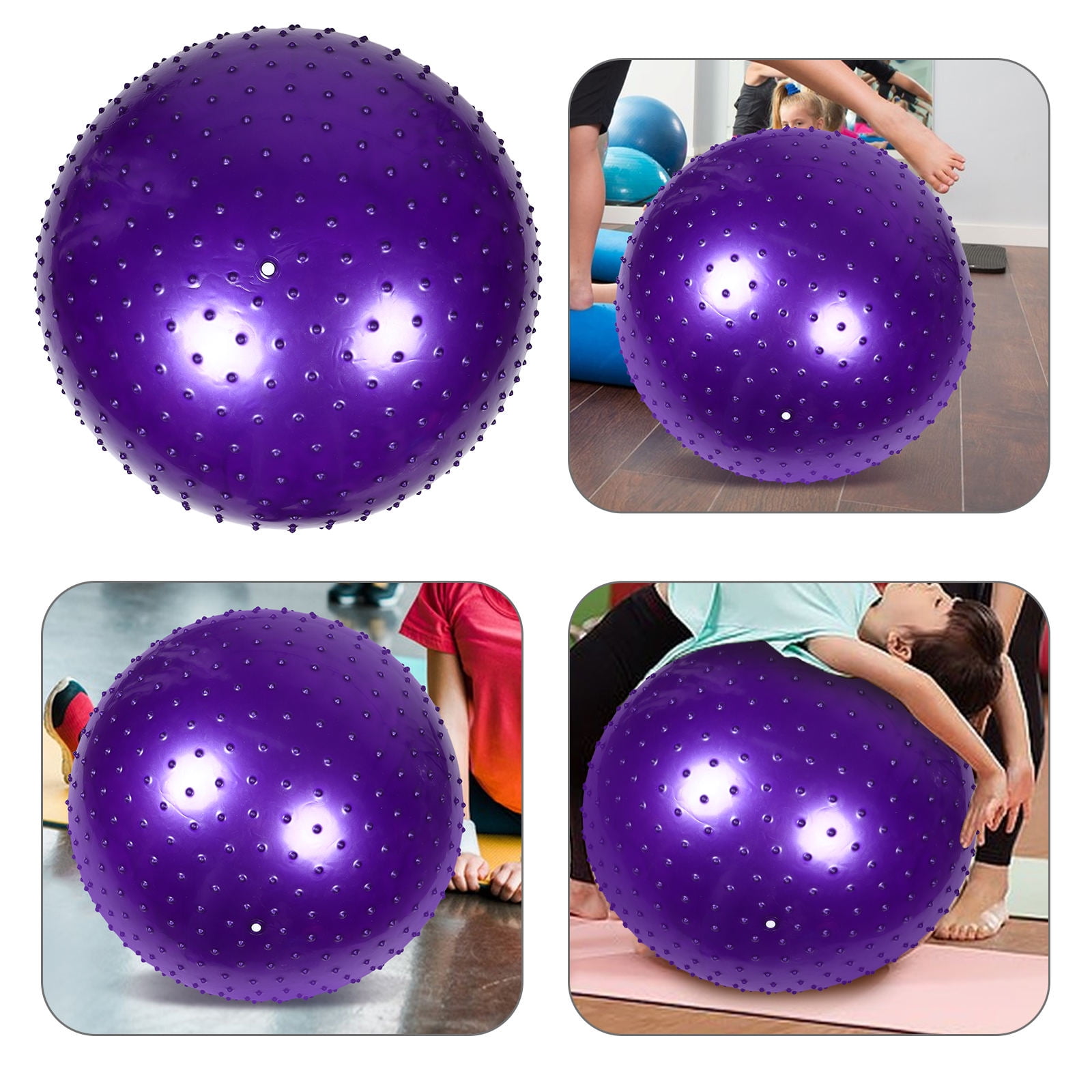 Worgeous Professional Anti Burst Spiked Yoga Ball Large Exercise Ball ...