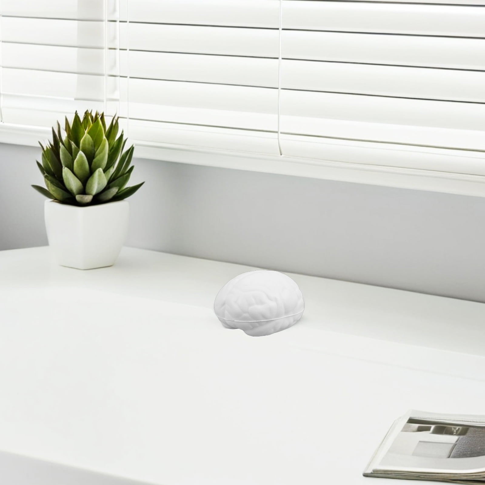 Worgeous Pu Brain Stress Ball Brain Shape Squishy Toy For Relax ...