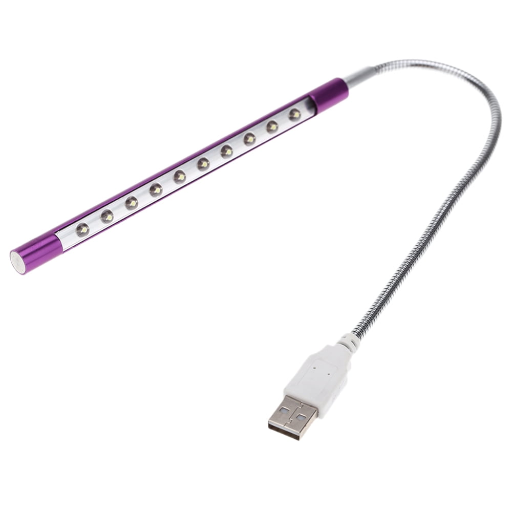 Raindrops Laptop Lamp Usb Led 1Set Elegant Snake Like Bendable Neck For ...