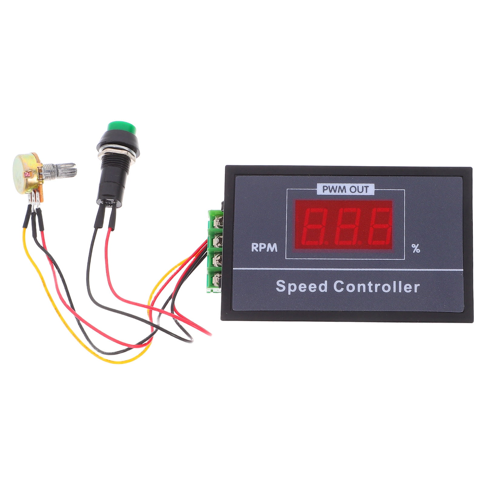 Worgeous Pwm Dc Motor Speed Controller With Digital Display Pwm Speed ...
