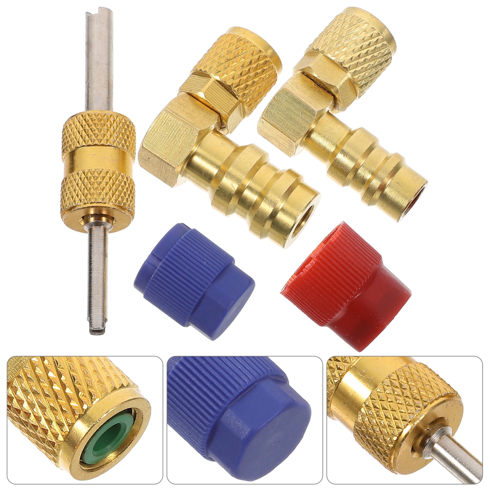 Worgeous R12 to R134A High Low AC Fitting Port Retrofit Conversion ...