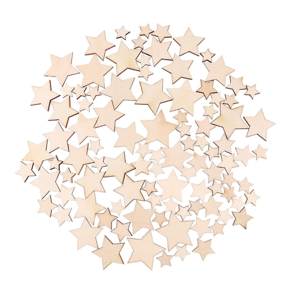 Wooden Craft Stars Collection for Unique Home Decor and Crafts