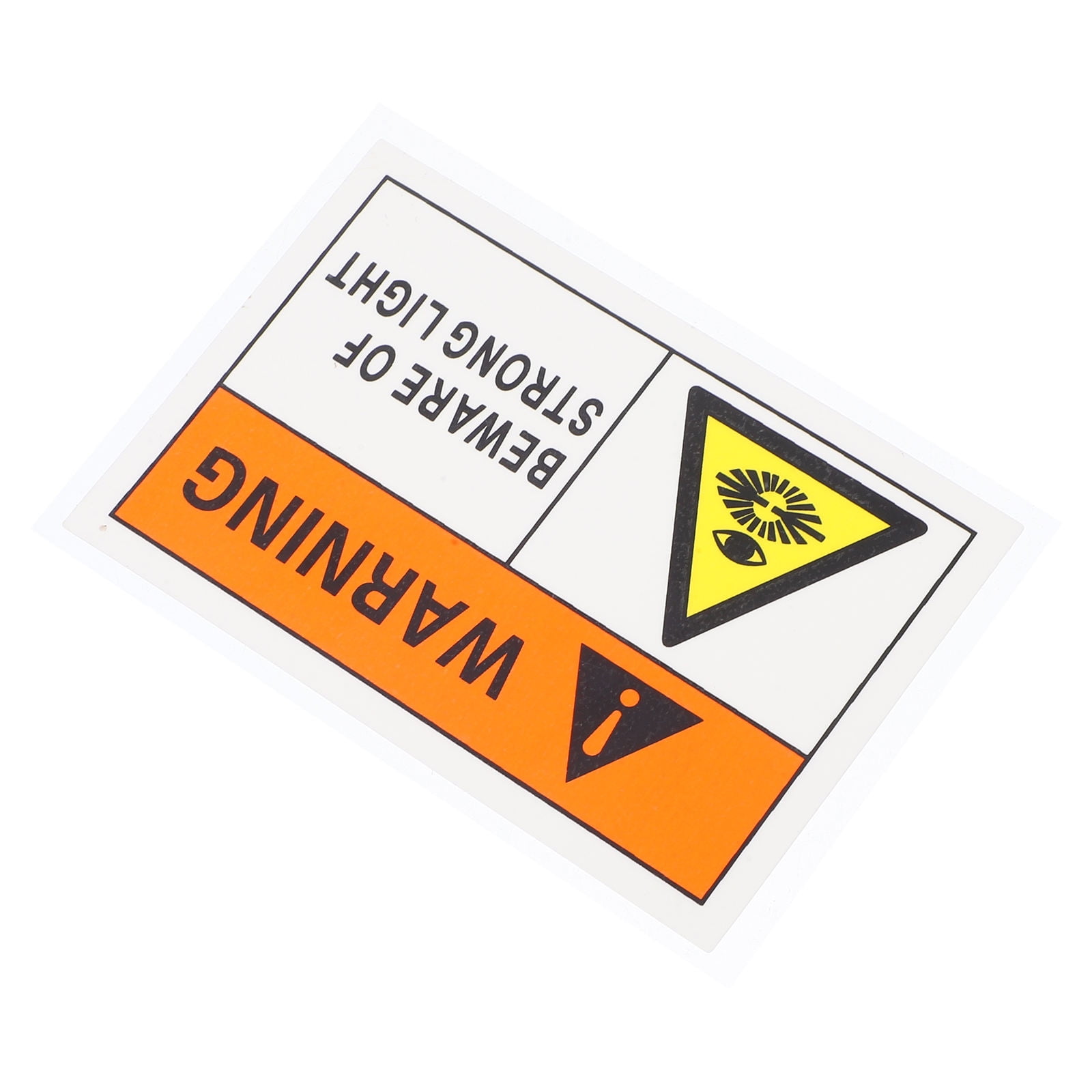 Worgeous Radiation Hazard Warning Sign Sticker Light Safety Label ...