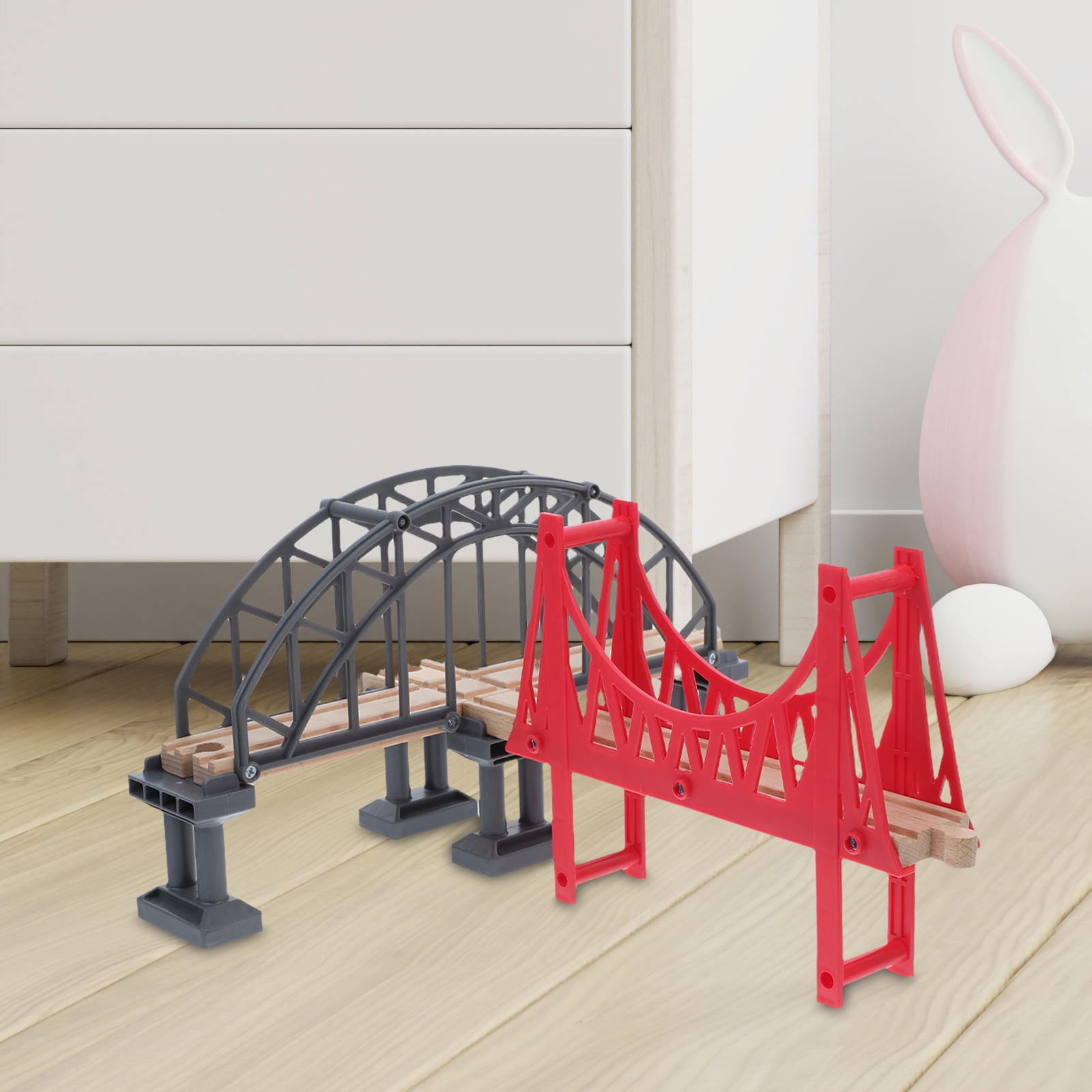 Worgeous Rail Bridges Toy Train Bridge Train Track Train Track 32.00X17 ...