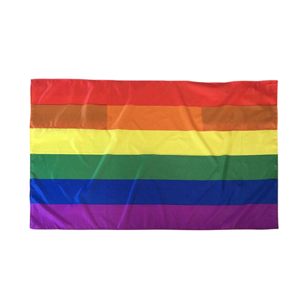 Worgeous Rainbow Flag Cape Polyester Cloak Flag Rainbow Flag Supplies ...