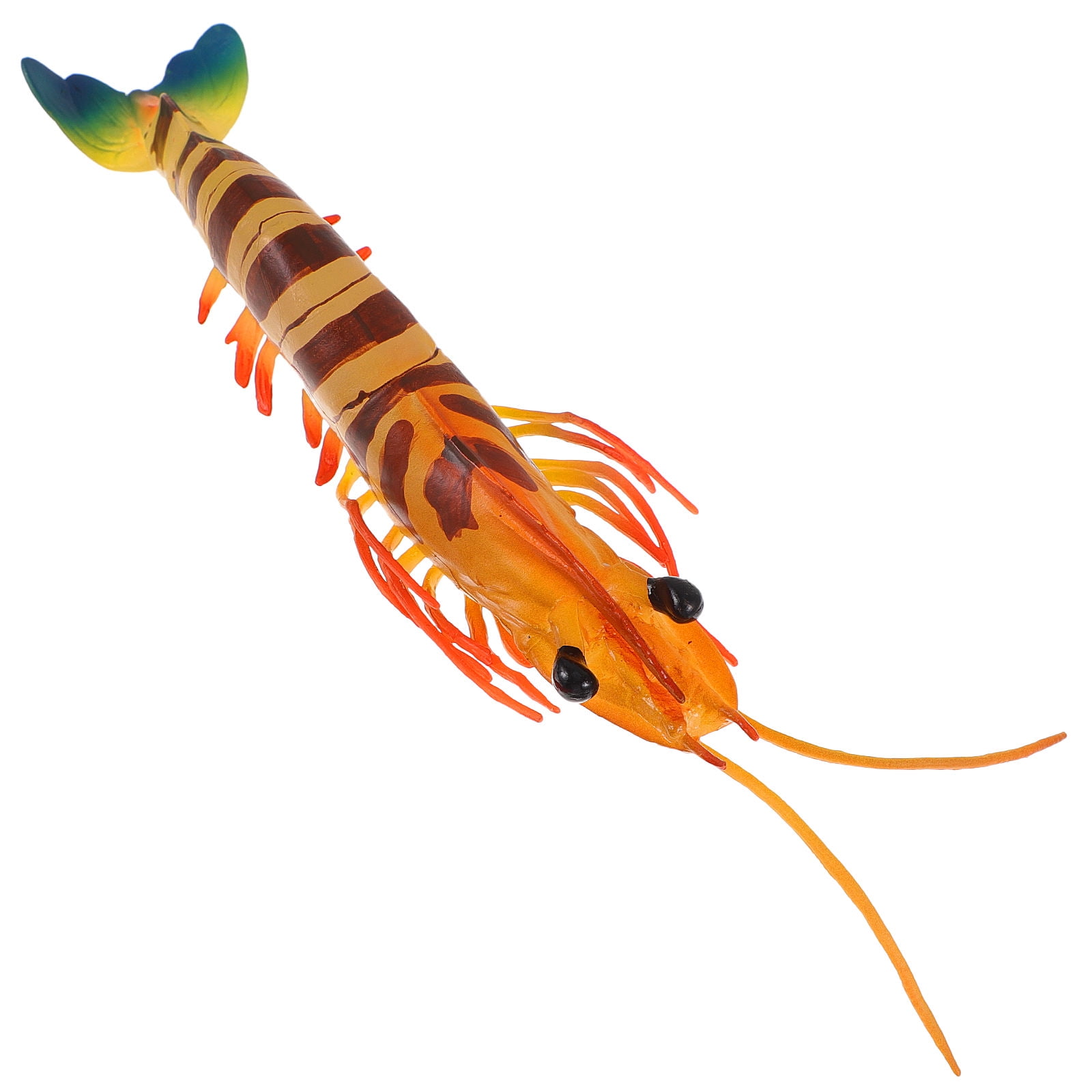 Worgeous Realistic Shrimp Figurine Simulation Shrimp Figure Plastic ...