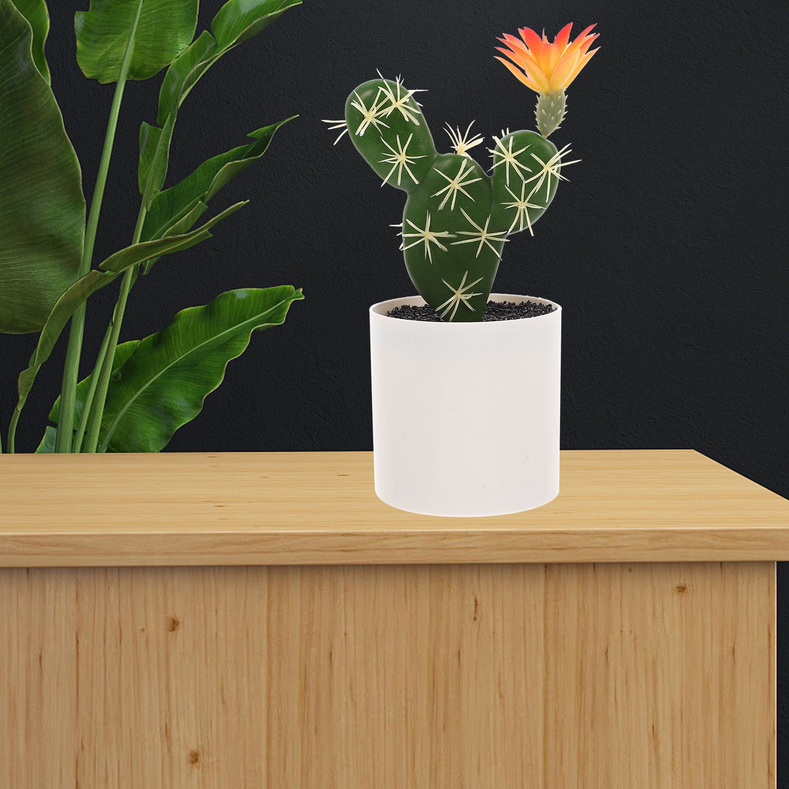 Worgeous Realistic Simulated Cactus Bonsai Refreshing Decor Artificial ...