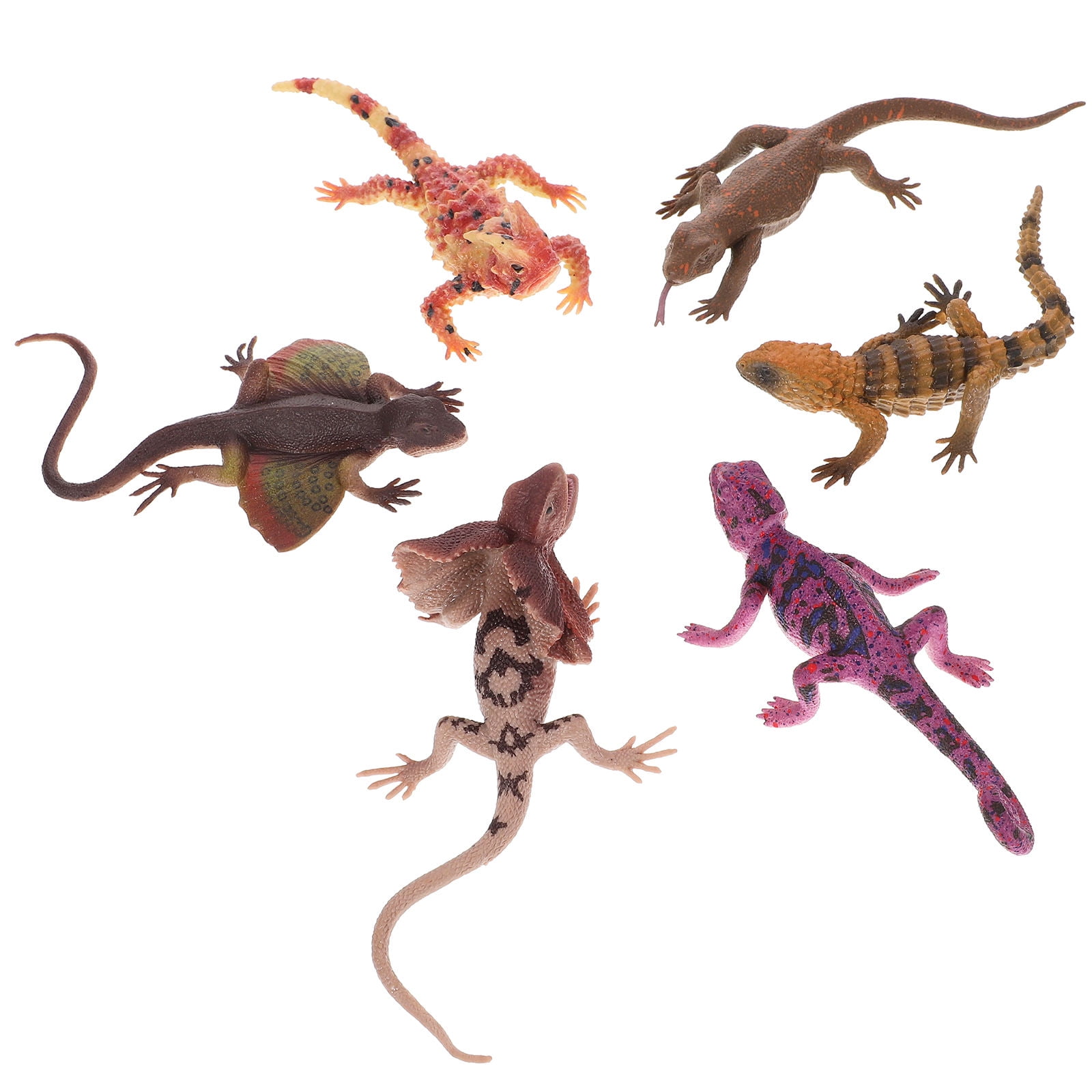 Worgeous Realistic Simulation Lizard Model Perfect for Educational ...