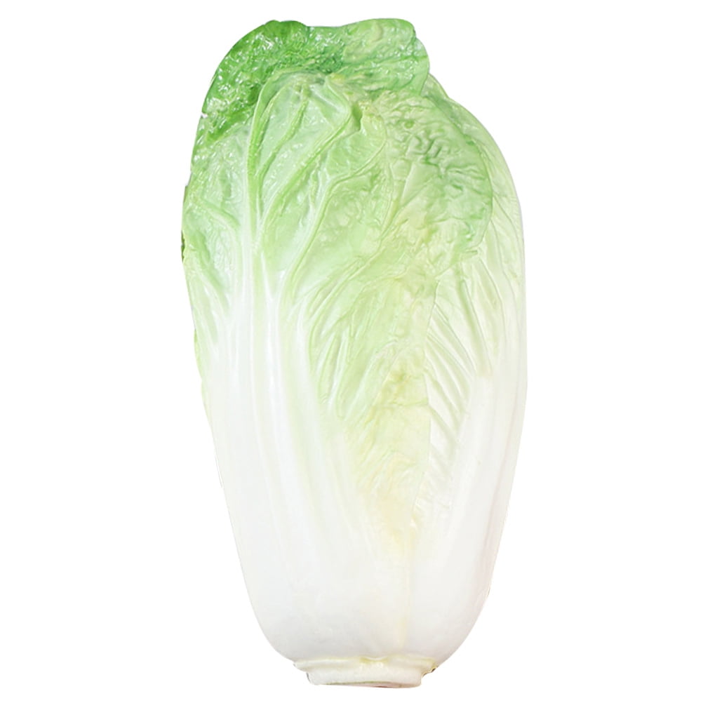 Worgeous Realistic Vegetable Lifelike Vegetable Fake Chinese Cabbage ...