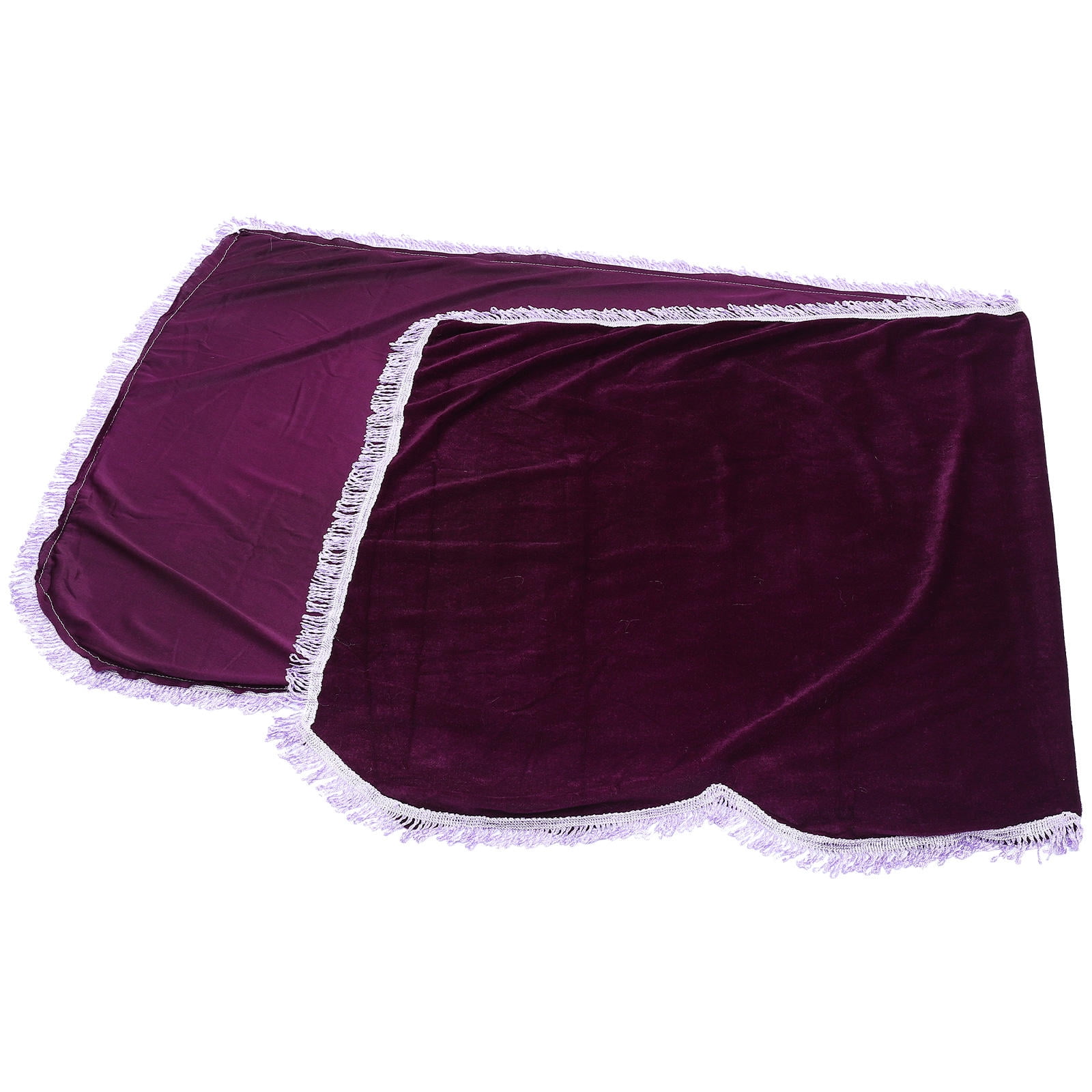 Worgeous Rectangular Purple Pleuche Piano Cover 1Pack for Keyboard ...