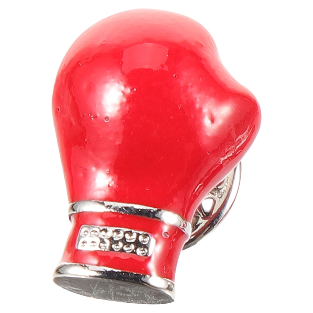 Worgeous Red Boxing Glove Shaped Brooch for Men Decor Metal Pin to ...