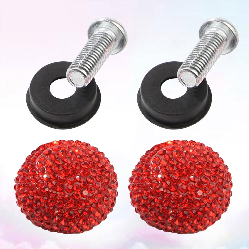 Worgeous Red Nuts and Bolts for Vehicle License Plates Fasteners Made ...