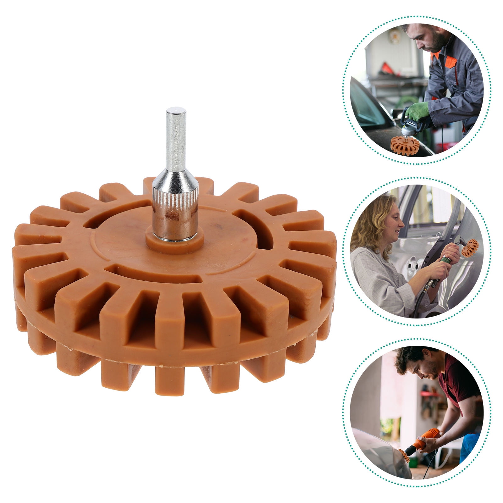 Worgeous Remove Rubber Wheel Decal Removal Tool Remover Car Stickers ...