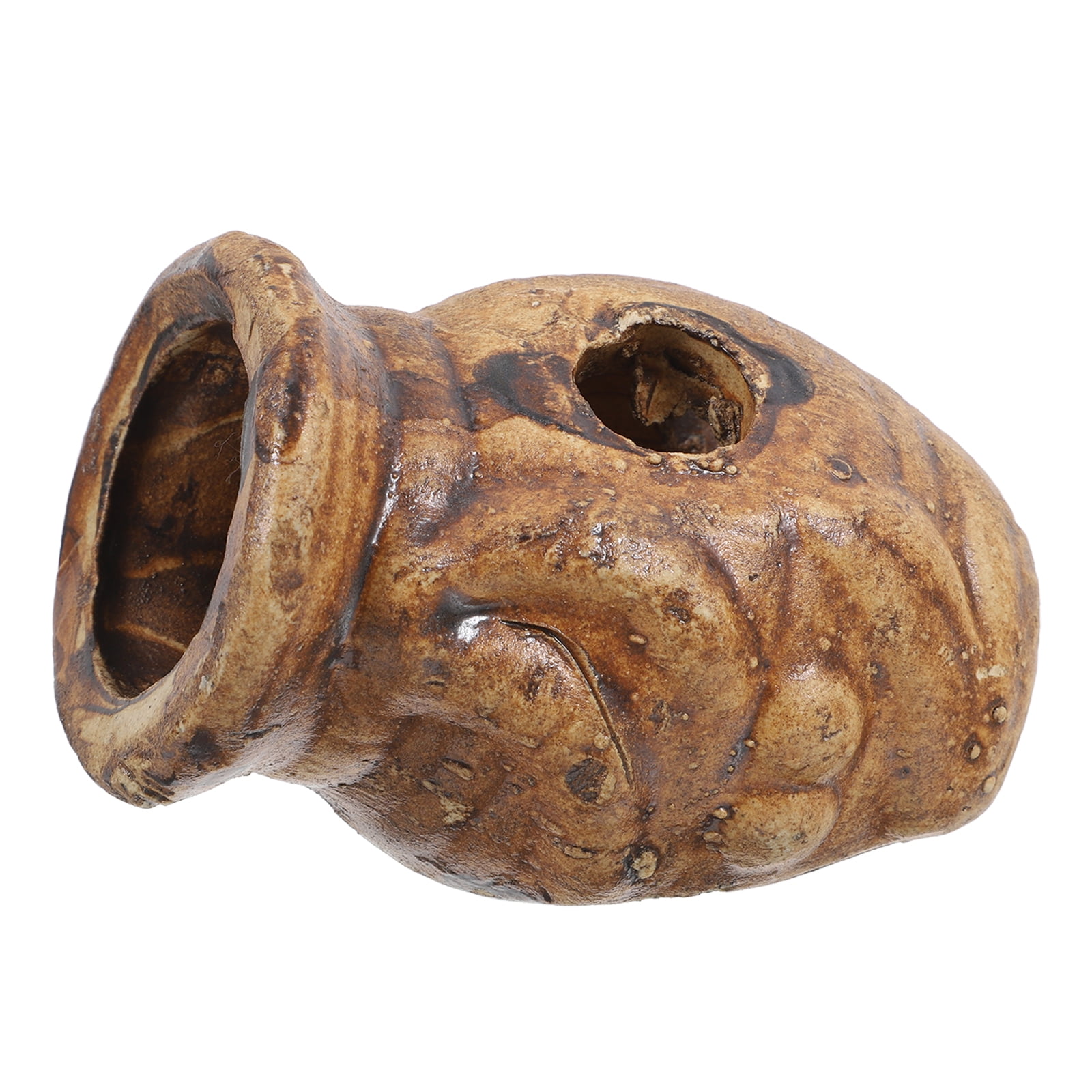 Worgeous Reptile Cave Ceramic Turtles Basking Platform Hiding Habitat