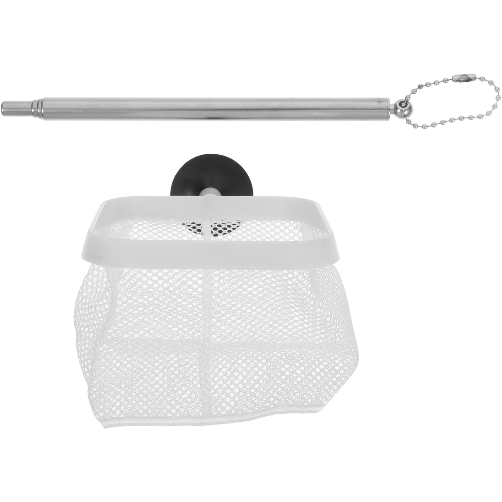 Worgeous Retractable Fishing Net Portable Fishing Basket Square Fishing ...