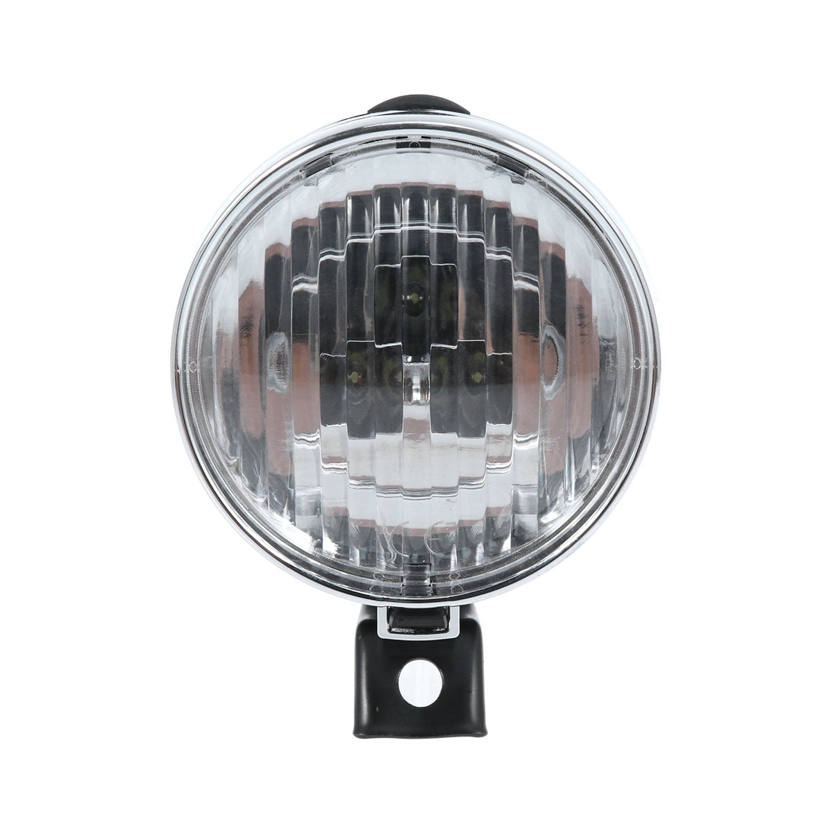 Worgeous Retro Bike Headlight with LED Lights for Safe Cycling Black ...