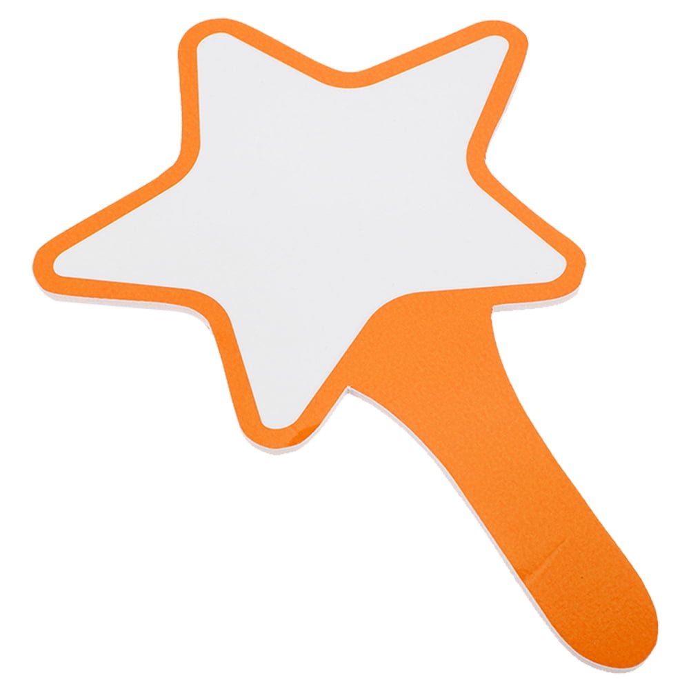 Worgeous Reusable Voting Paddle Dry Erase Scoreboard for Judges Blank ...