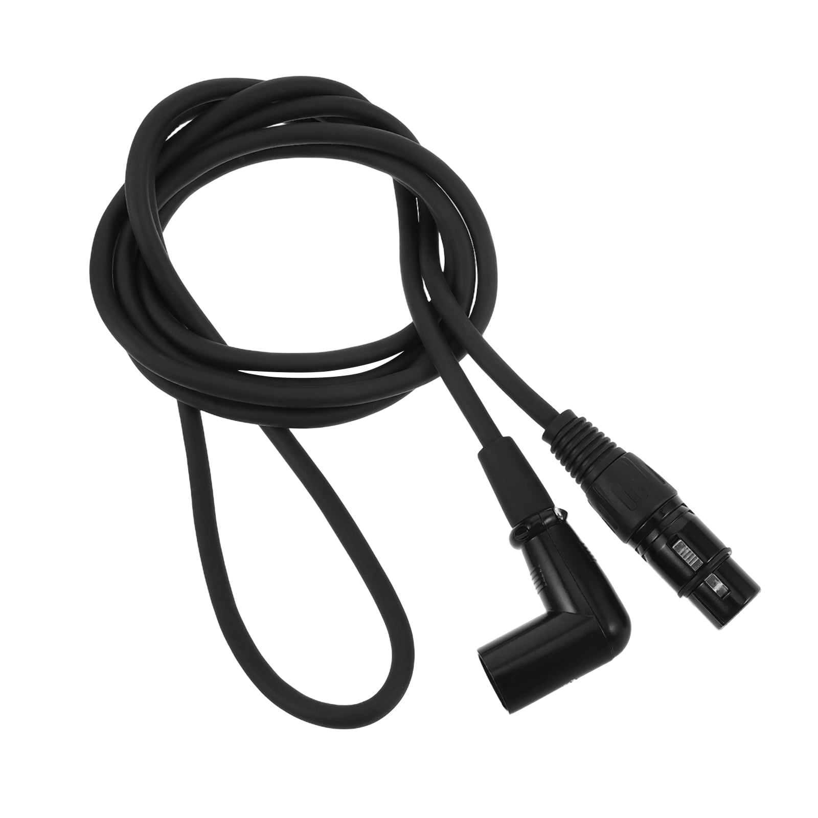 Worgeous Right Angle Xlr Cable Xlr Microphone Cable 90-Degree Male To ...