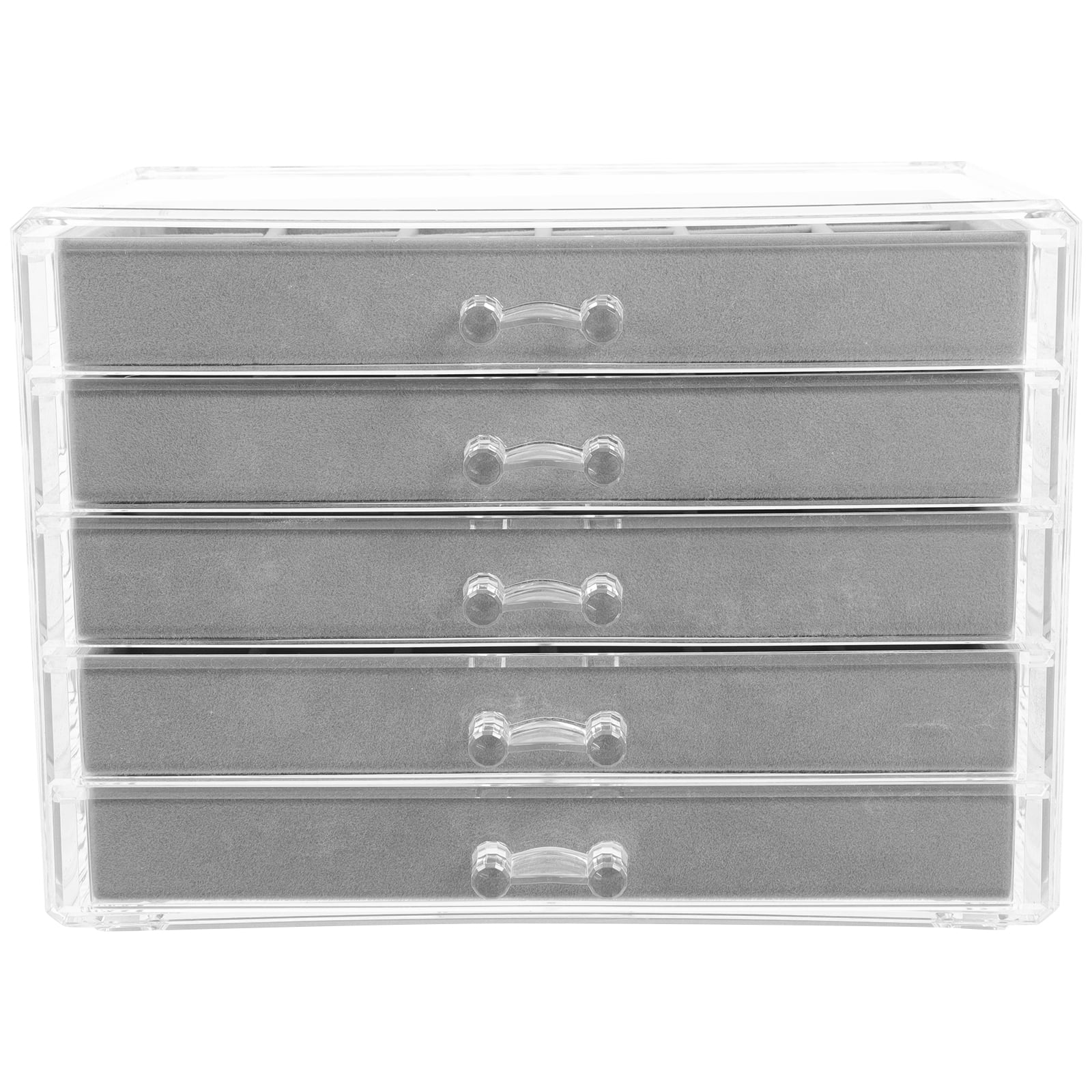 Worgeous Rock Display Case Rock Collection Organizer Rock Holder Clear ...
