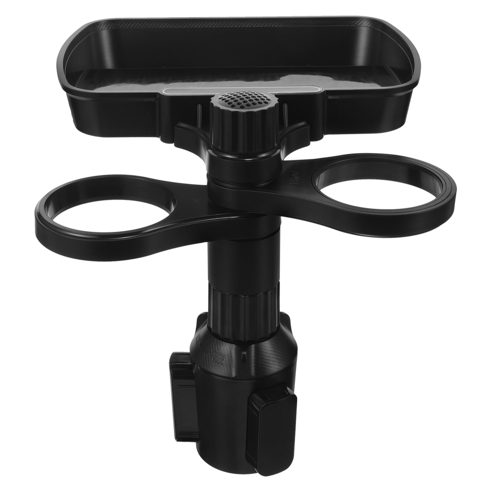 Worgeous Rotating Dining Tray Cups Car Holder Food Trays Travel Black ...