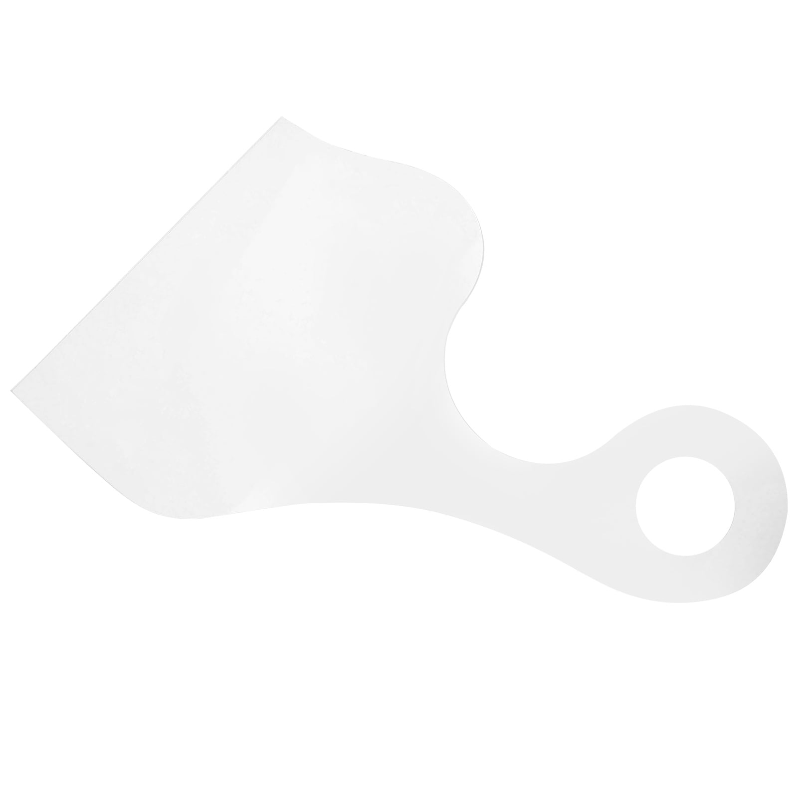 WHAMVOX Acrylic Handle Cutting Board Router Template Curvy Angled ...