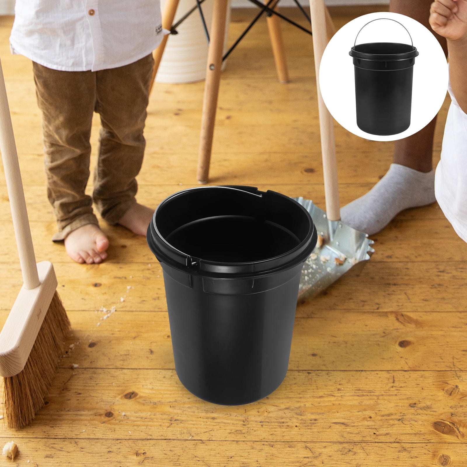 Worgeous Rubbish Bin Bedroom Wastebasket Office Trash Bin Home Rubbish ...