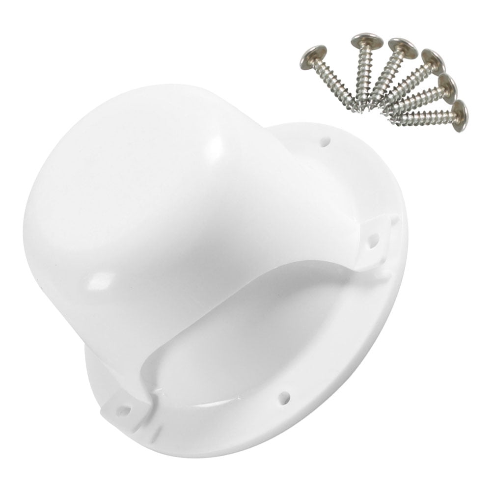 Worgeous Rv Plumbing Vent Cover Toilet Vents Round Mirror Parts White ...
