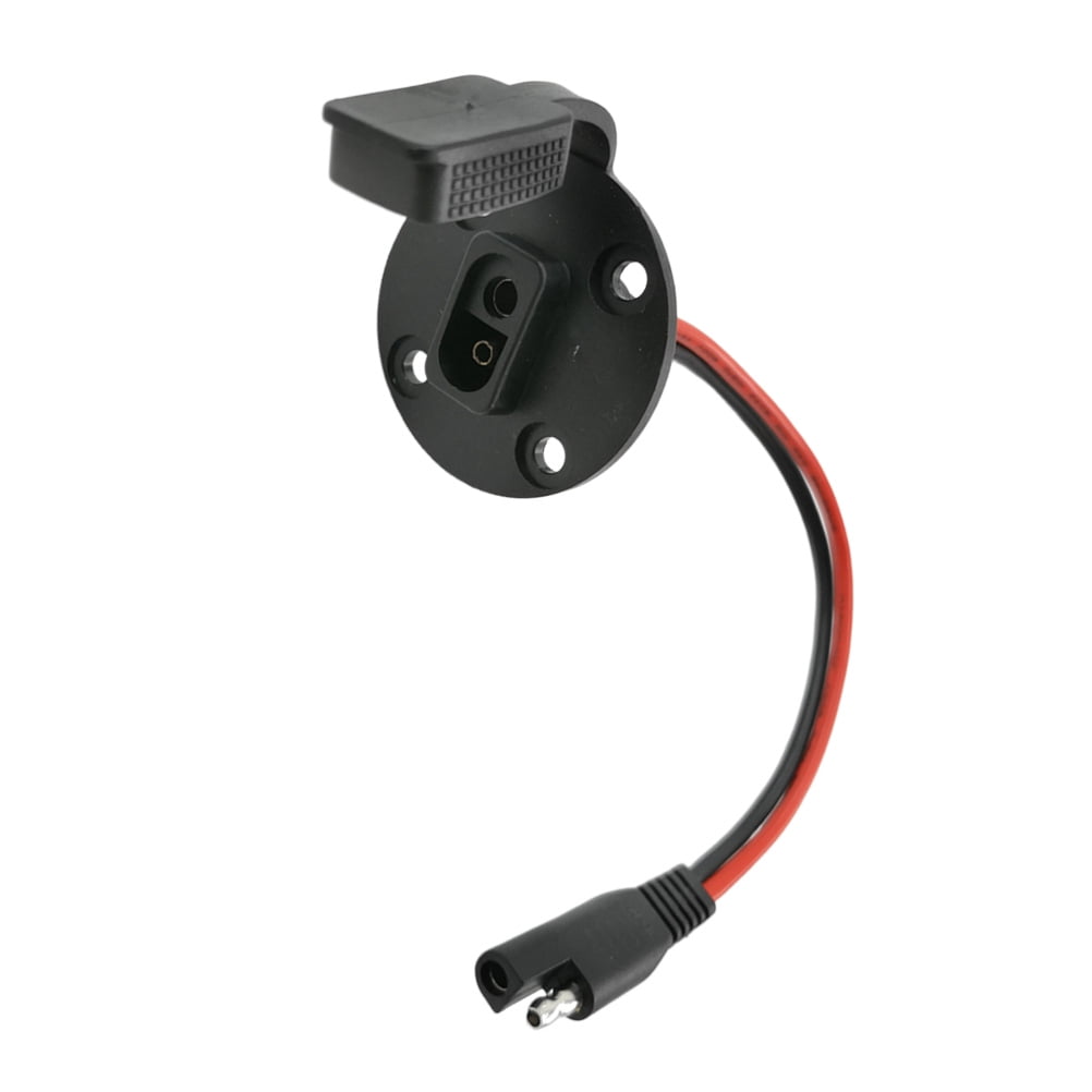 Worgeous SAE Connectors Extension Cable for Circuit Connect Use Black ...