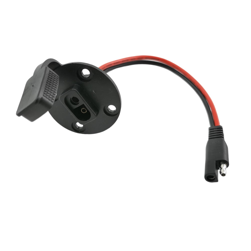 Worgeous SAE Connectors Extension Cable with PVC Rubber Black for ...